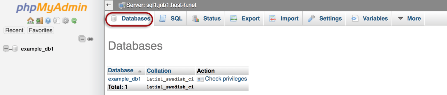 How to repair or optimise a database via konsoleH - xneelo Help Centre