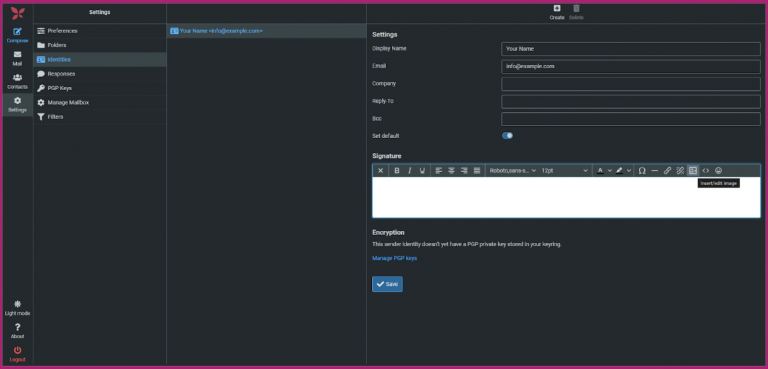 How to add an email signature in Webmail - xneelo Help Centre