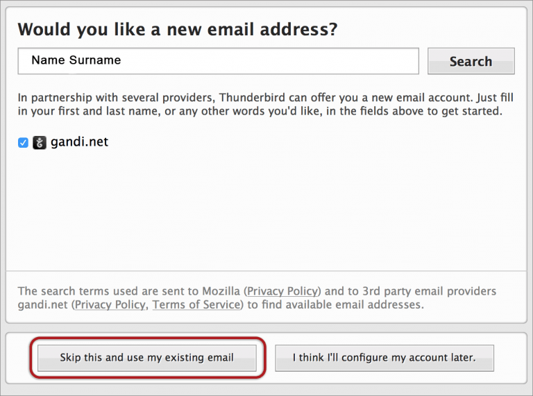 How to set up email in Thunderbird - xneelo Help Centre