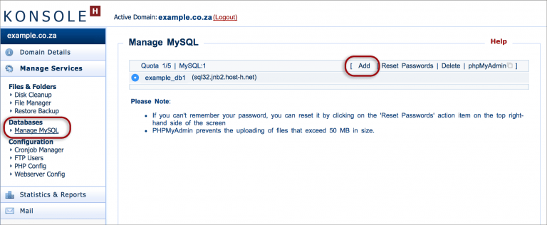 How to manually install WordPress via konsoleH - xneelo Help Centre