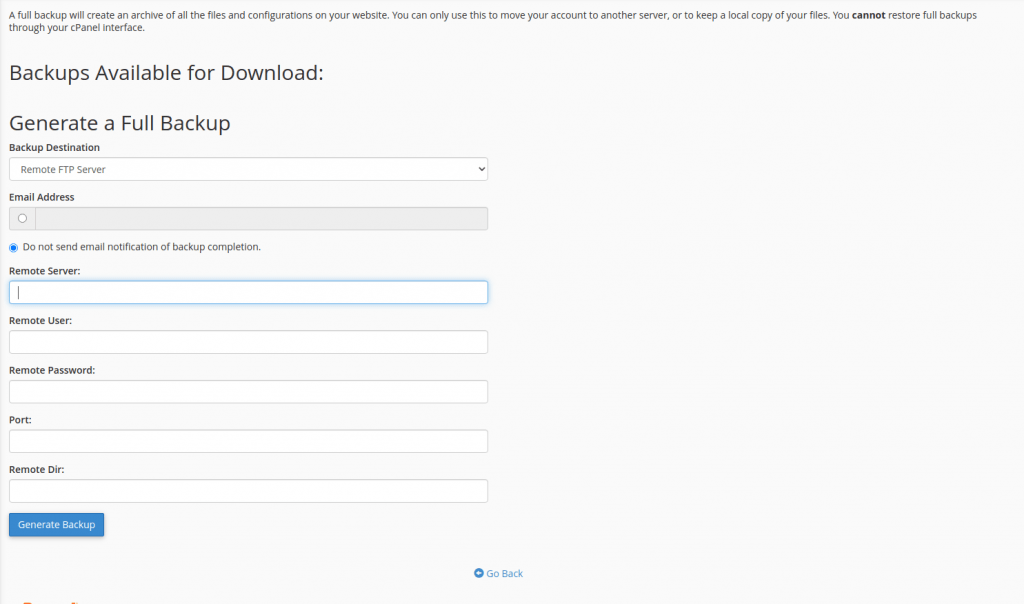 How To Move Your Website And Mail From Cpanel To Xneelo Xneelo Help