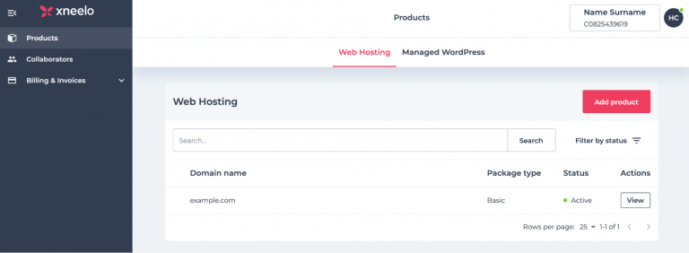 Updating your details in the xneelo Control Panel - xneelo Help Centre