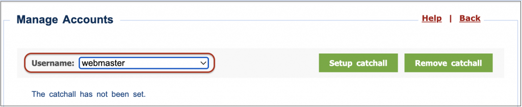 How to create a catchall email address via konsoleH - xneelo Help Centre